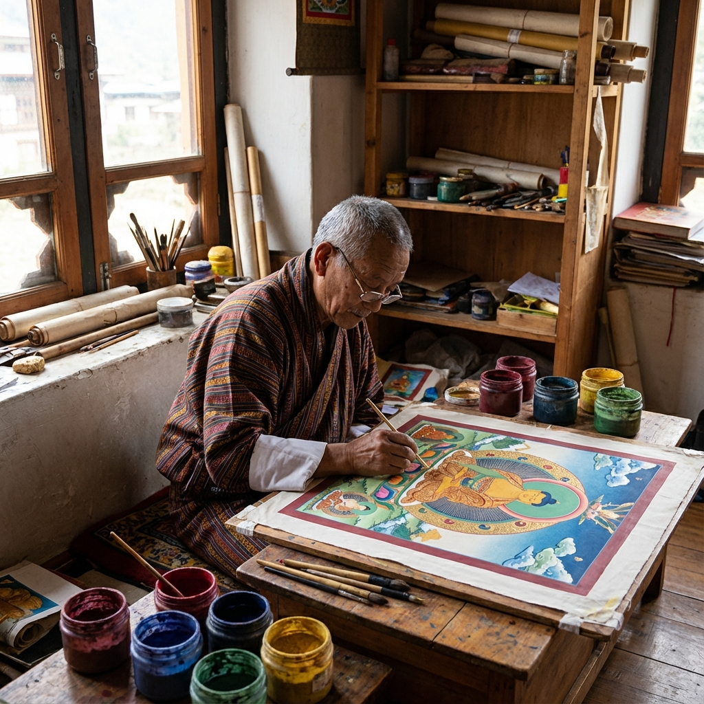 Zorig Chusum: The Thirteen Traditional Arts of Bhutan | Bhutan & Co.